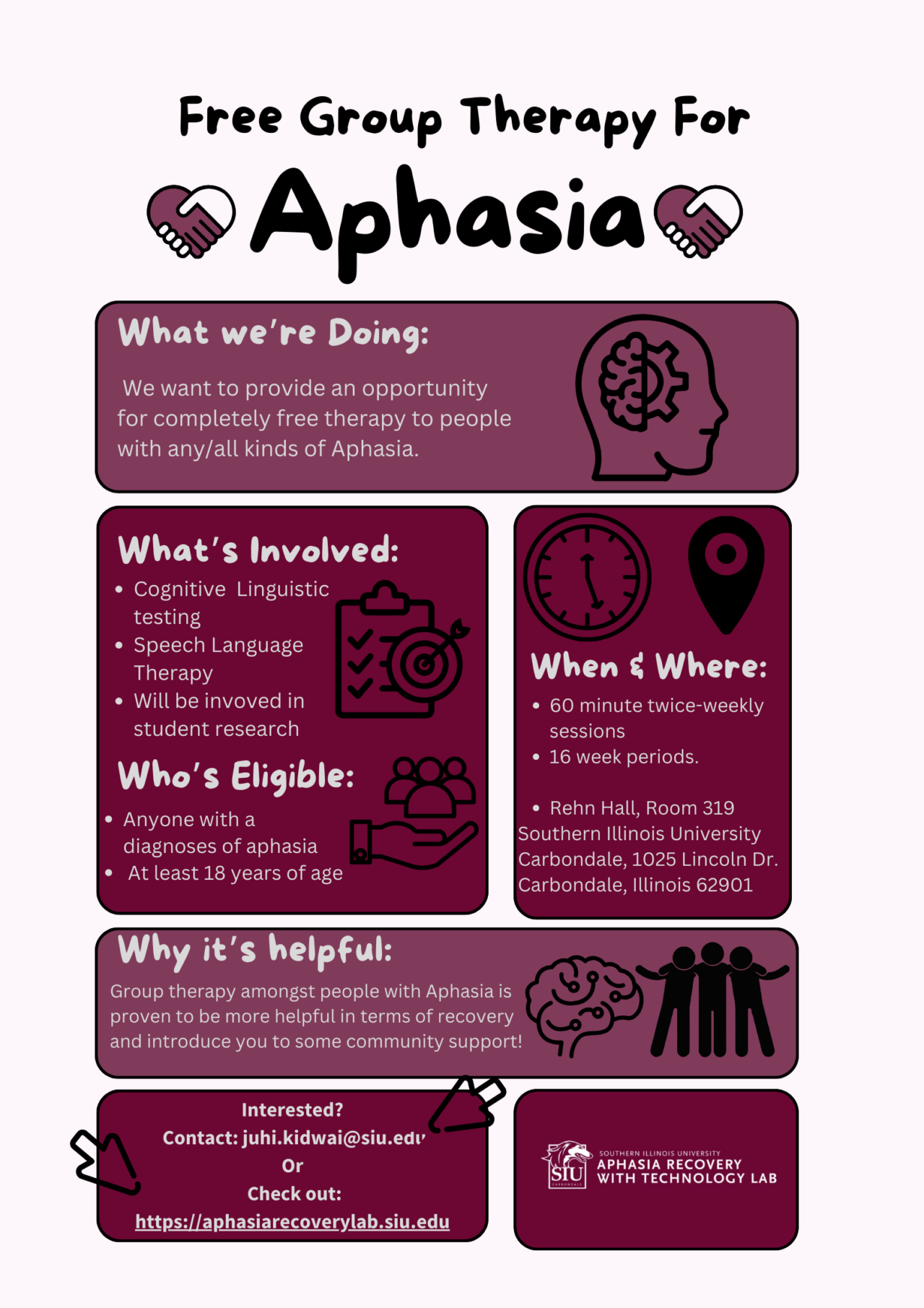 Current Projects | Aphasia Recovery with Technology Lab