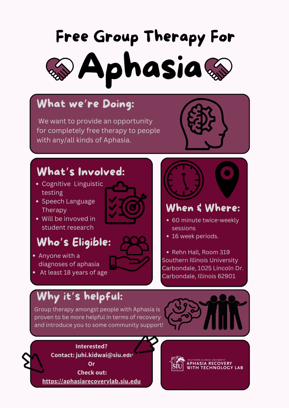 Current Projects | Aphasia Recovery with Technology Lab
